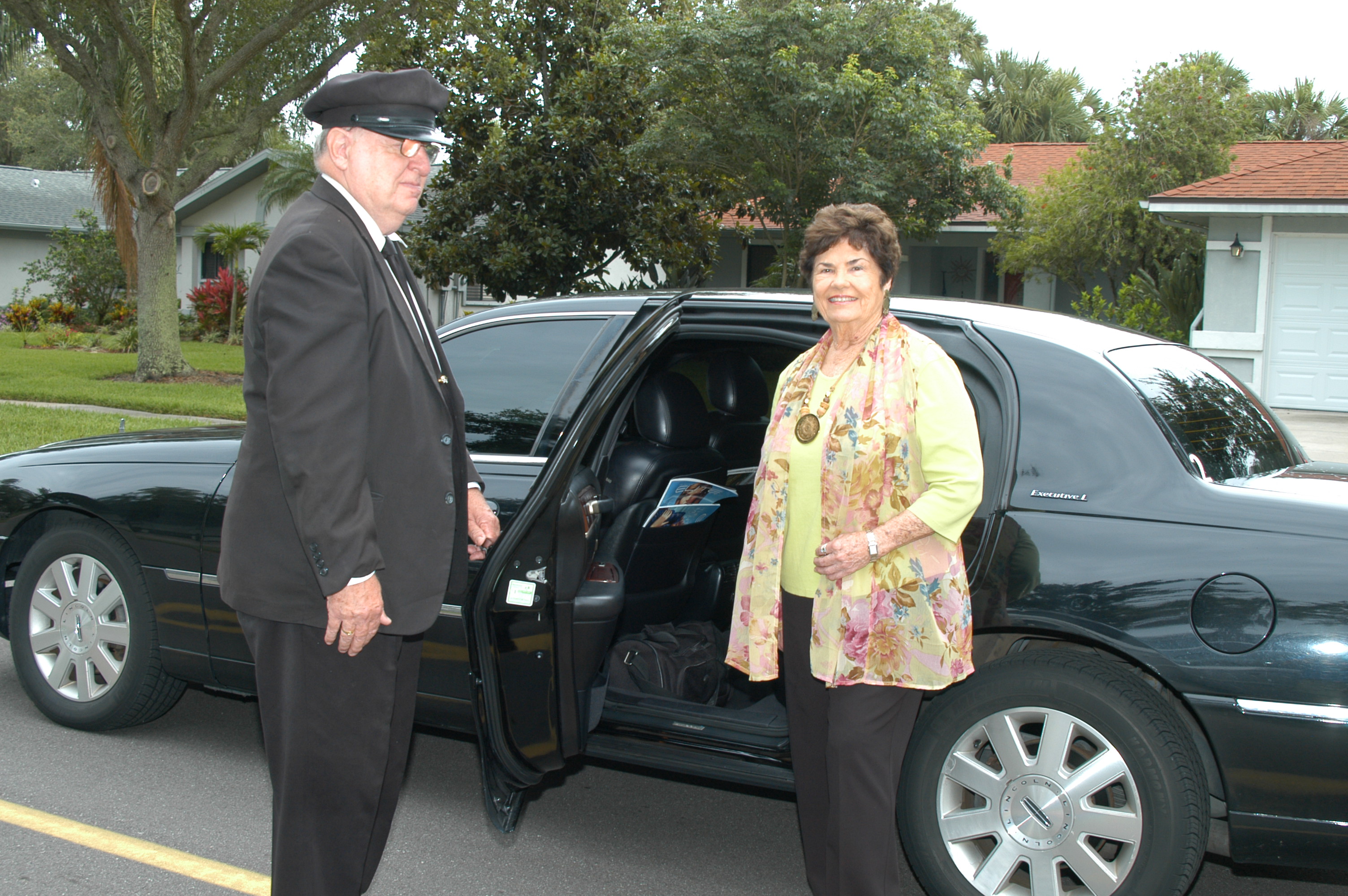 Anna begins a limo ride to do interview for filming of Killer Profile ...